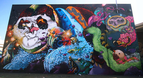 The Powerfully Expressive Designs of Artist NoseGo - The Hundreds