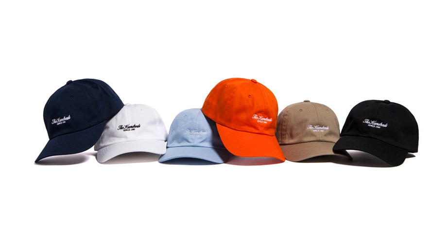 Available Now :: New "Script" Strap-Back Cap Colorways - The Hundreds