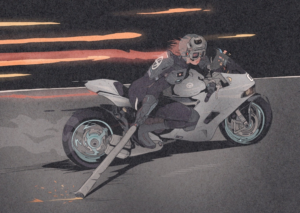 Grimy Singularity :: Dirtyrobot Illustrates a Streetwear-Influenced ...