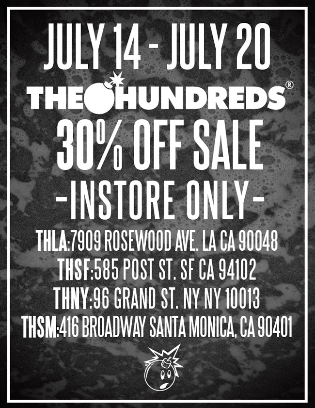 30% OFF - The Hundreds