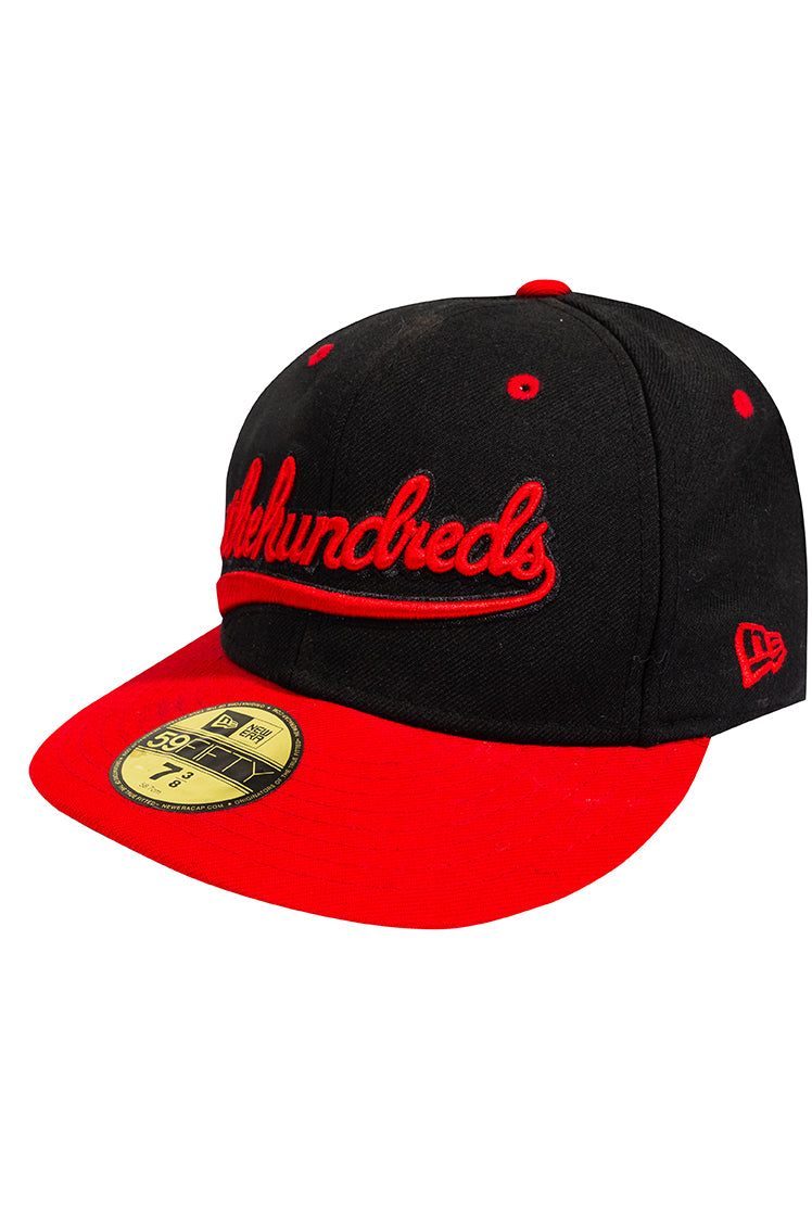 Script Fitted New Era Hat – The Hundreds